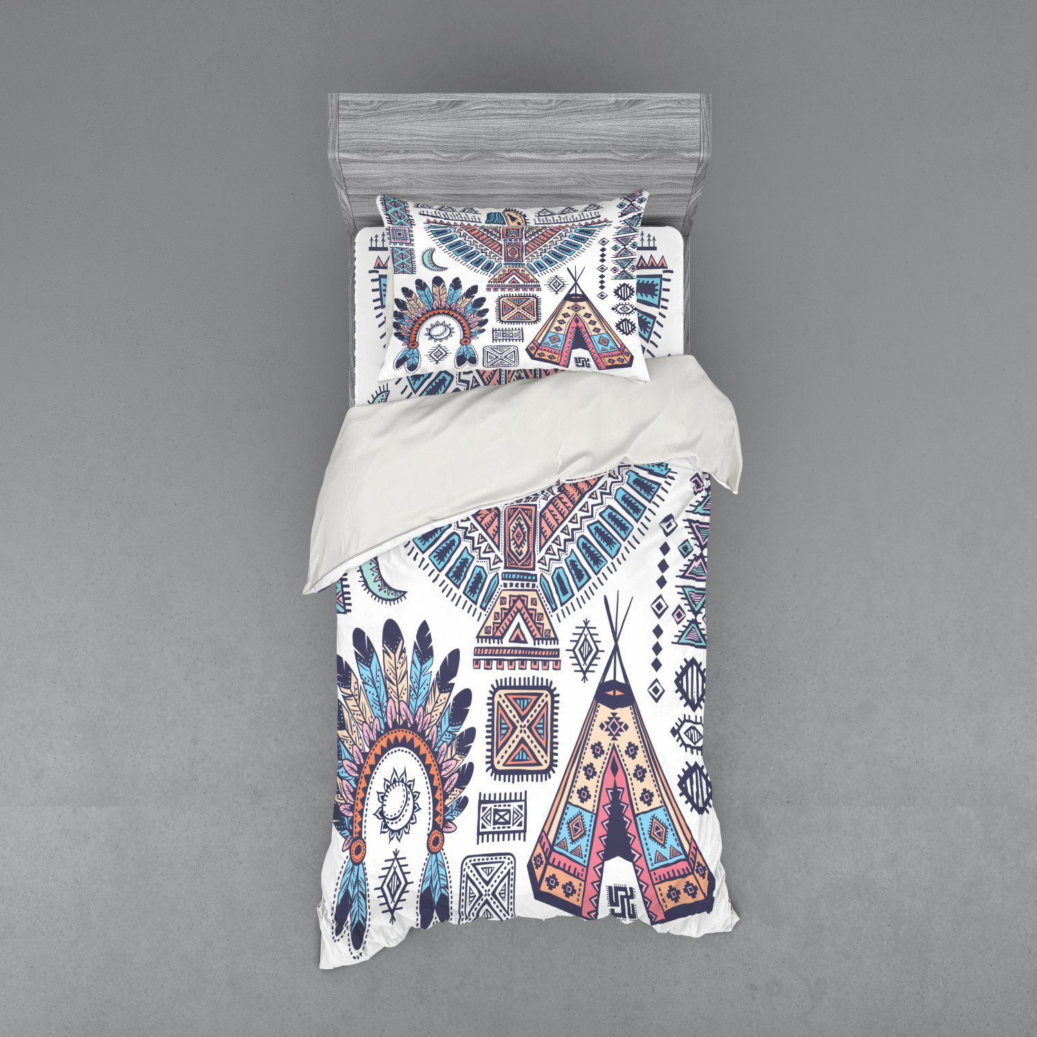 Ambesonne Tribal Duvet Cover Set | Wayfair