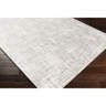17 Stories Baucom Abstract Light Gray/Ivory Area Rug & Reviews | Wayfair