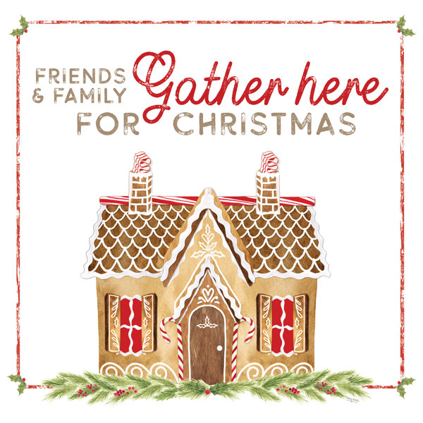 The Holiday Aisle® Azalene Home Cooked Christmas VI - Gather Here On ...