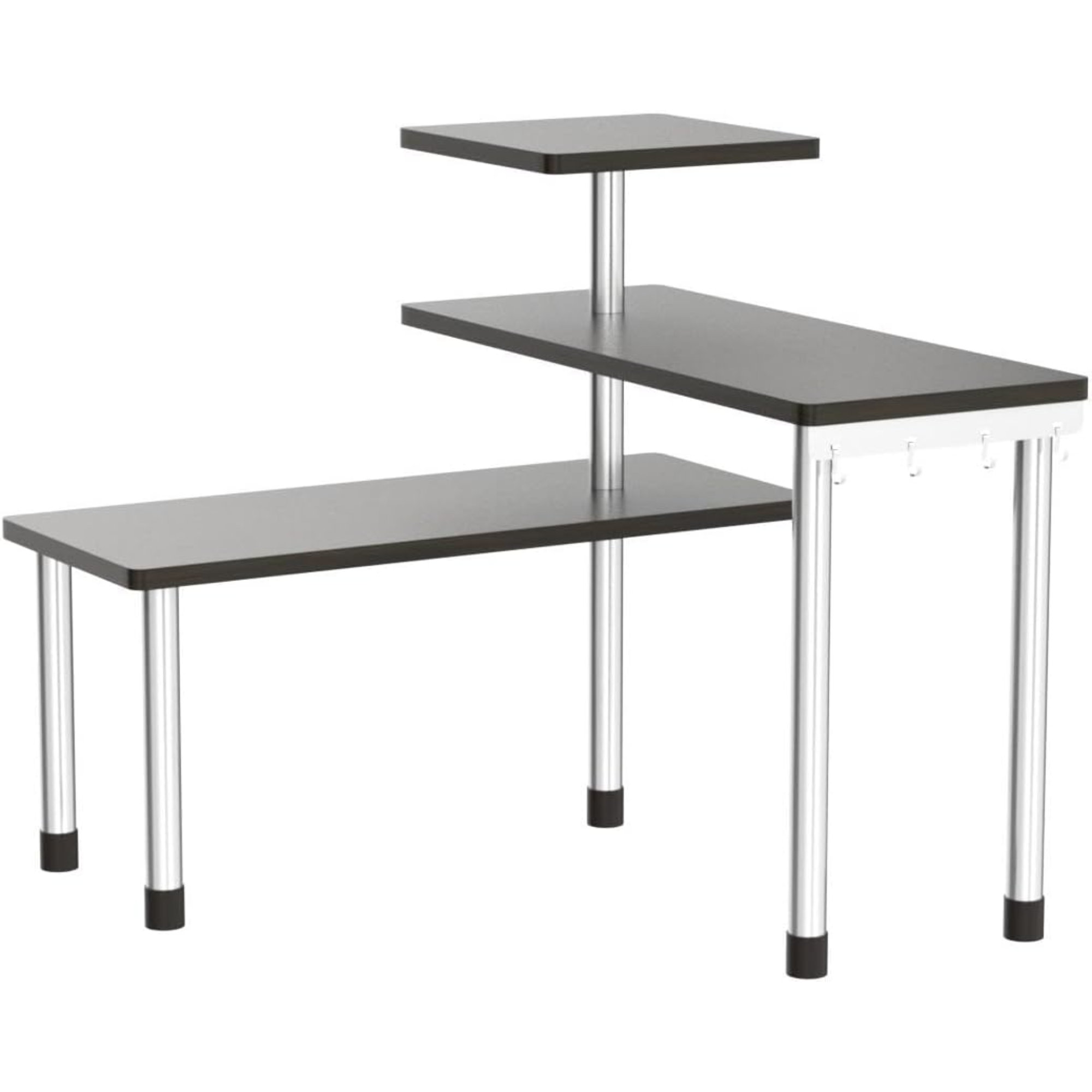 Rebrilliant Kitchen Countertop Organizer Corner Shelf - 3 Tier Bathroom ...