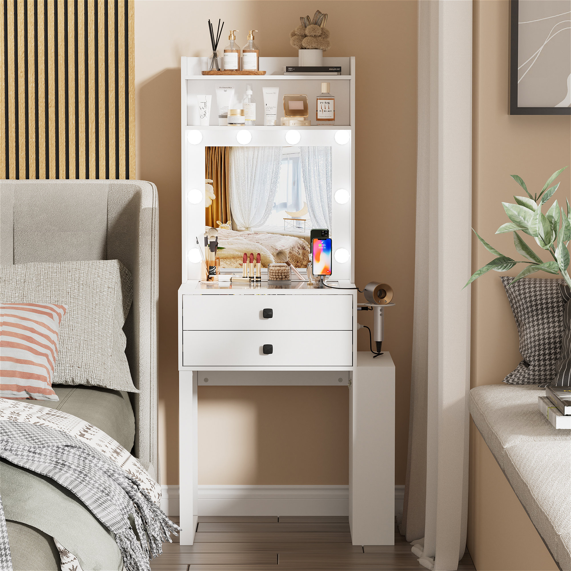 Ebern Designs Vanity & Reviews | Wayfair