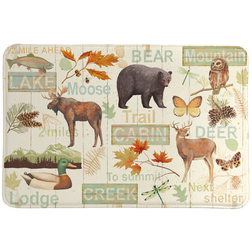 Wayfair | Animal Print Bath Rugs & Mats You'll Love in 2023