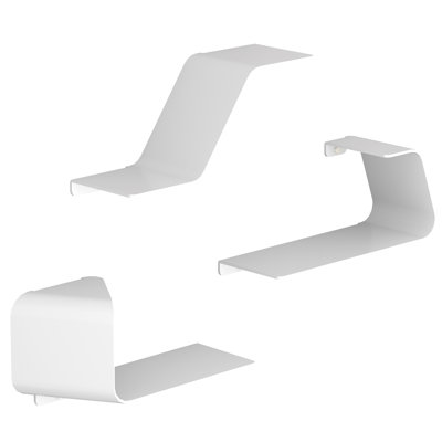 Wrought Studio Eliyah Metal Floating Shelf, Wall Shelf, Wall Mounted ...