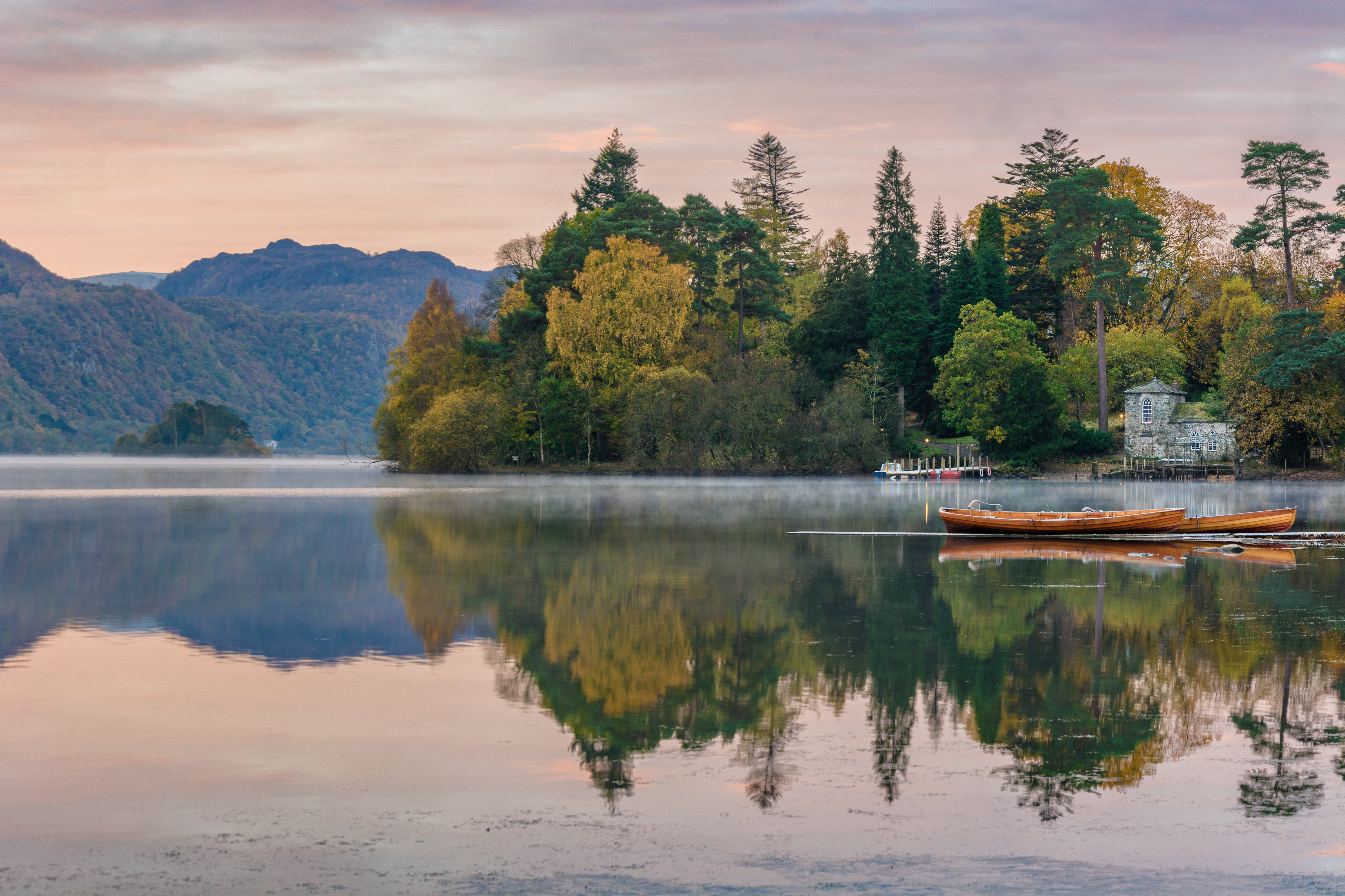 17 Stories Derwentwater Lakeside by Daniel_Kay - Wrapped Canvas ...