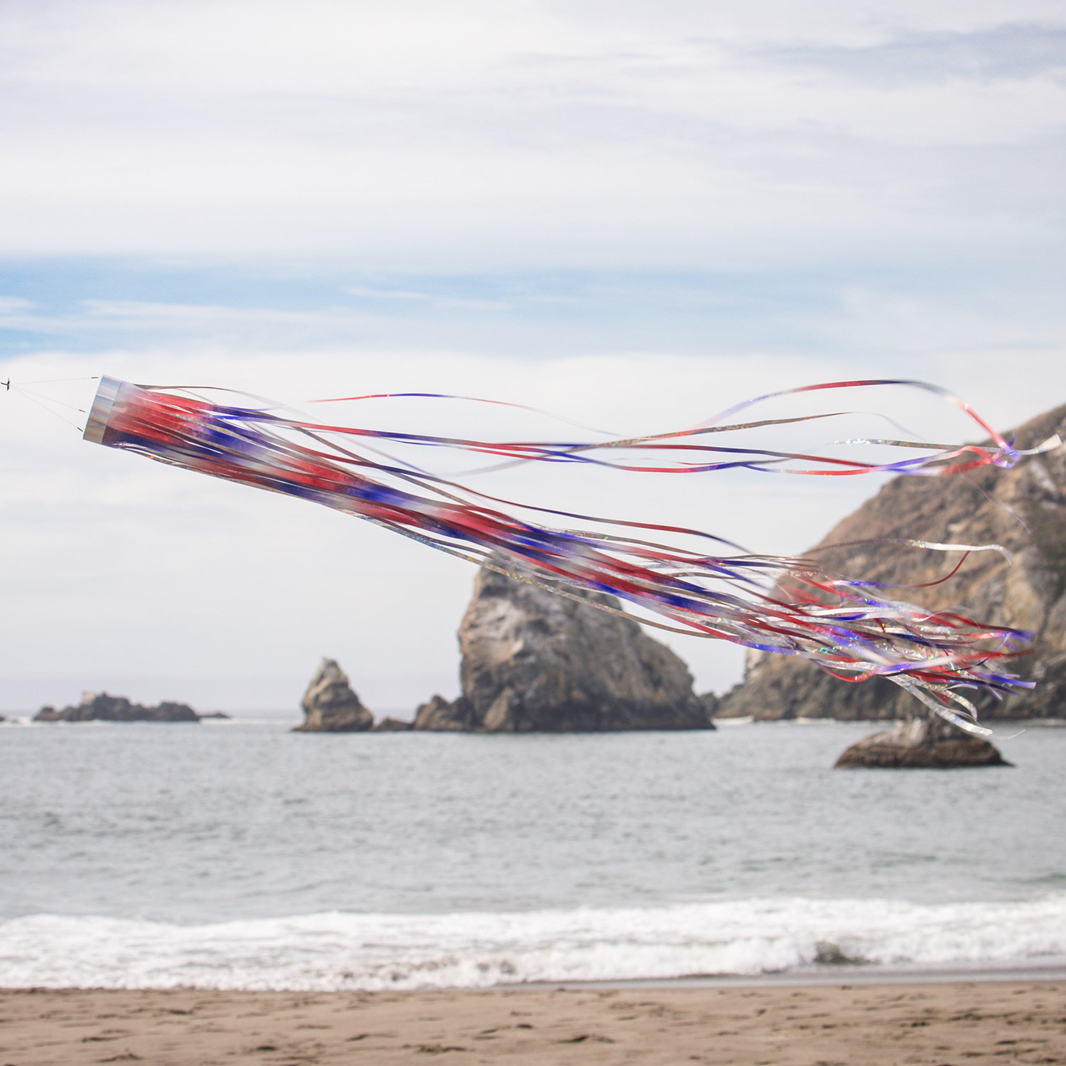 In The Breeze Patriotic 51" Mylar Windsock | Wayfair
