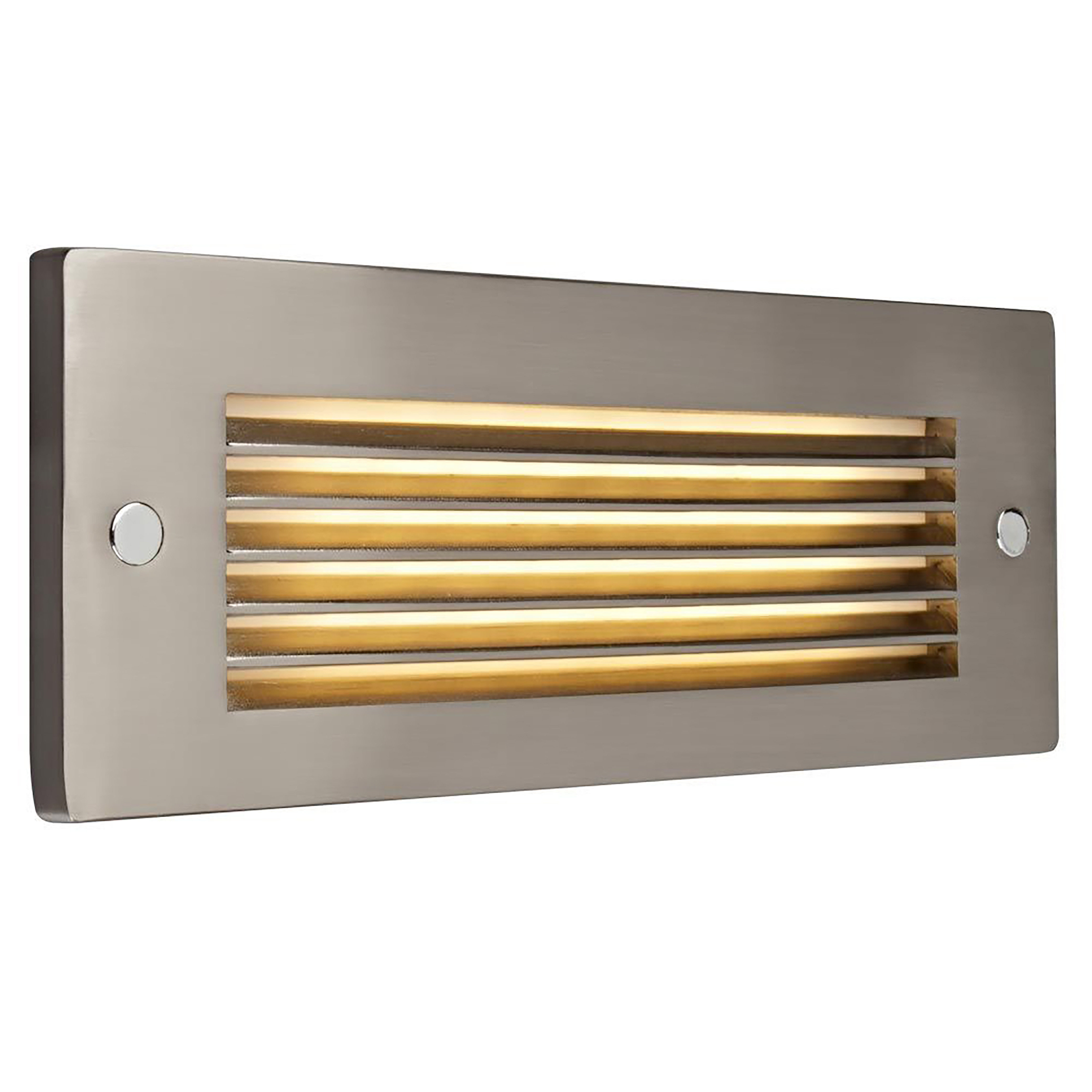 Bruck Integrated LED Metal Step Light | Wayfair