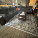 Bungalow Rose Barwick Grey Floral Ornamental Area Rug & Reviews | Wayfair