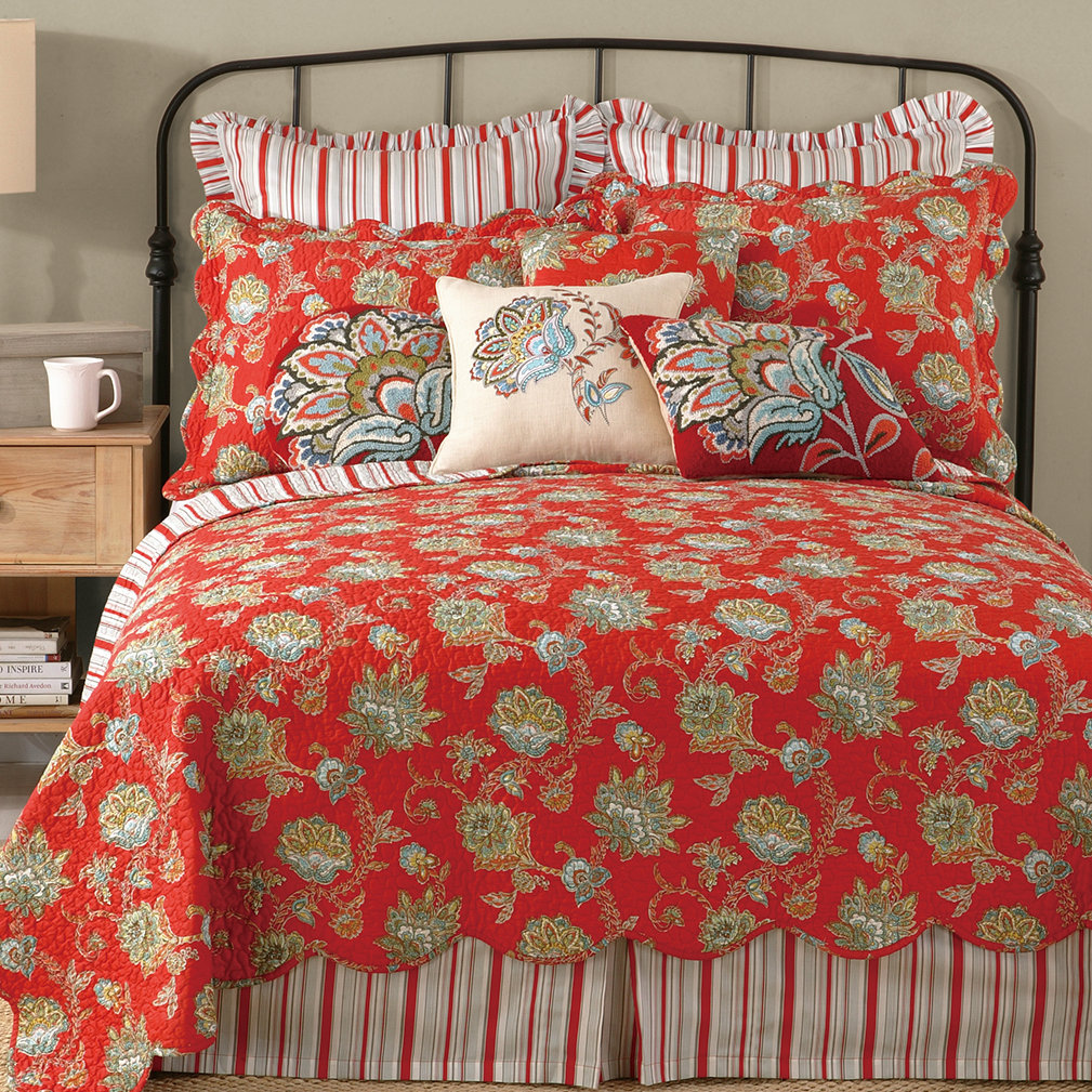 Laurel and Mayfair Jacobean Single Quilt & Reviews | Wayfair