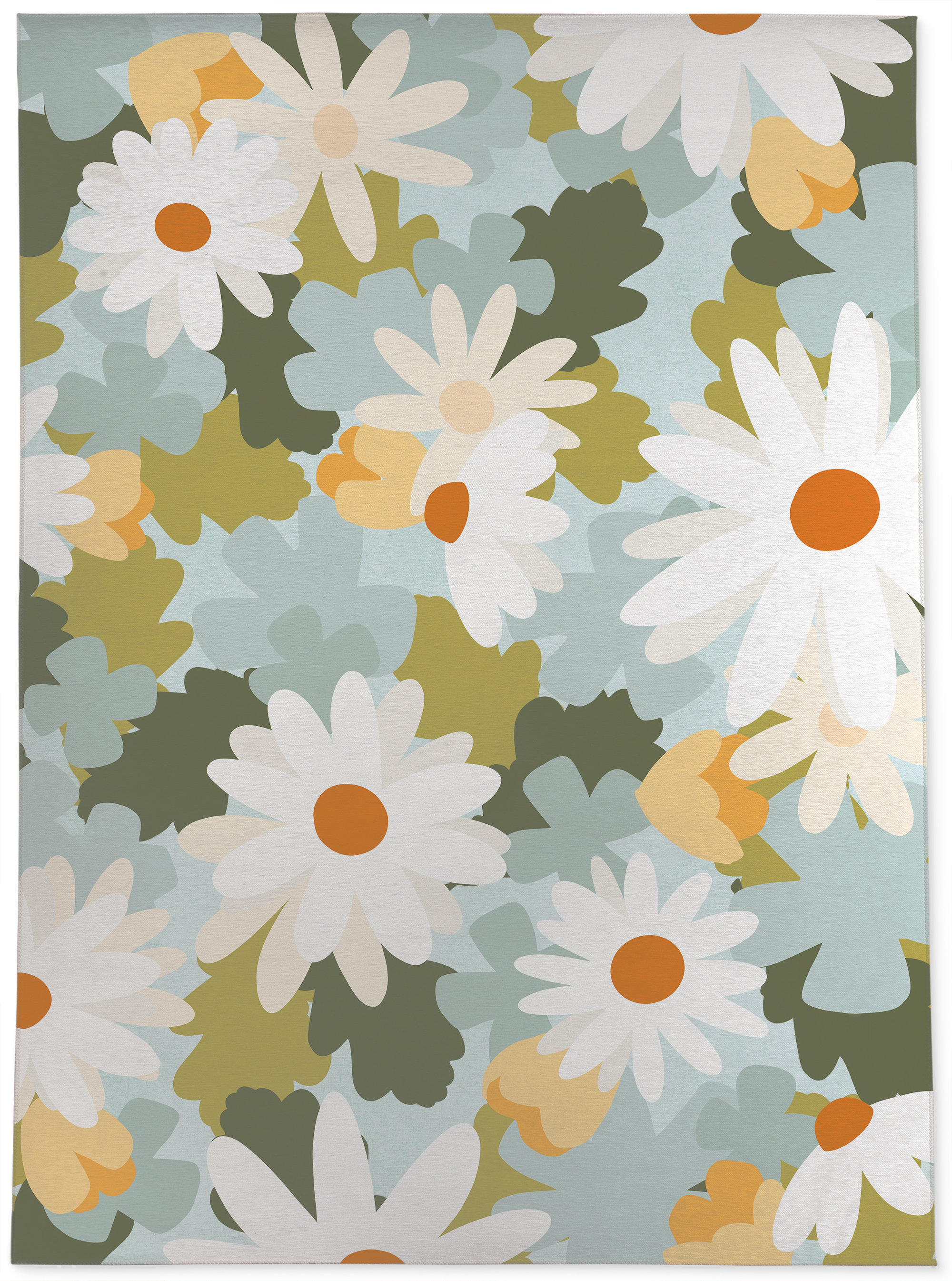 Lark Manor Arthemise Flower Power Kitchen Mat - Wayfair Canada