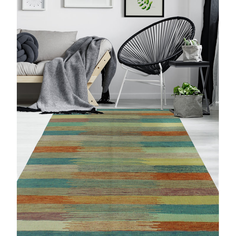 Dakota Fields Winchester Kilim Gertraud Rust Rug | Wayfair