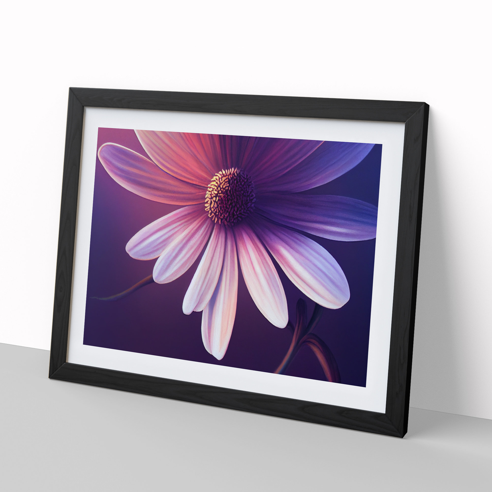 17 Stories Virtuous Daisy Flower - Picture Frame Graphic Art | Wayfair.ie