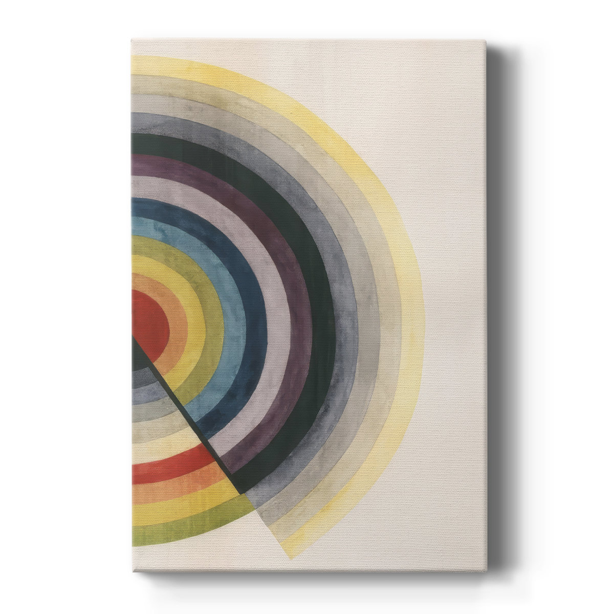Ivy Bronx Rainbow Core Diptych II -Gallery Wrapped Cavas | Wayfair