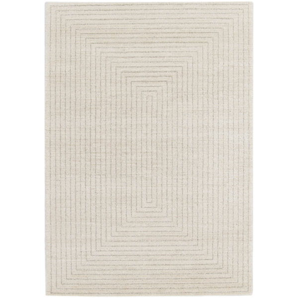 Latitude Run Ailet Striped Machine Woven Area Rug | Wayfair.co.uk