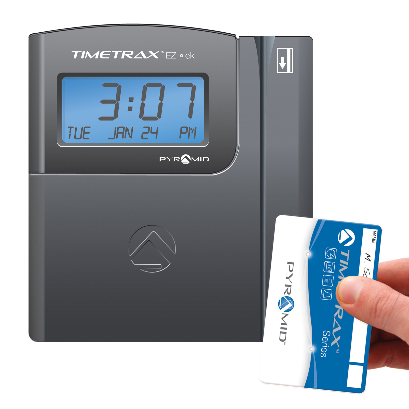 Pyramid Time Trax EZ Ethernet Swipe CardTime Clock and Attendance ...