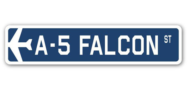 Trinx Aparicio A-5 Falcon Air Force Aircraft Military Aluminum Street ...