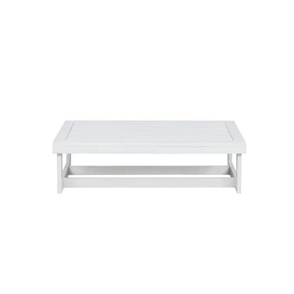 Linon Silbury Outdoor White Cocktail Table | Wayfair
