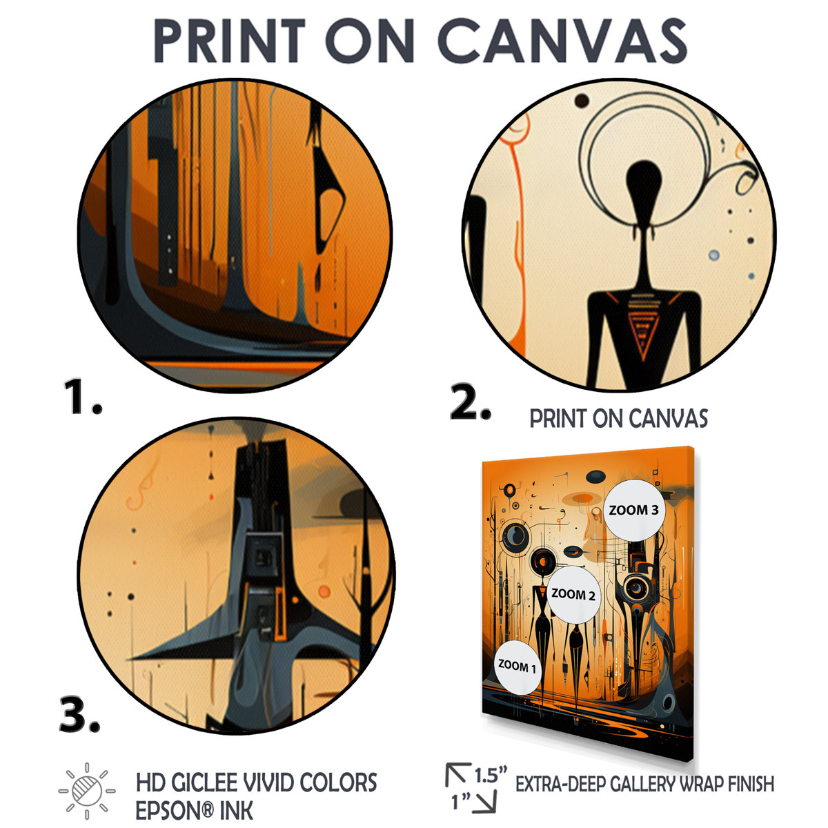 Bungalow Rose Contemporary Sub-Saharan Creatures - African Wall Art ...