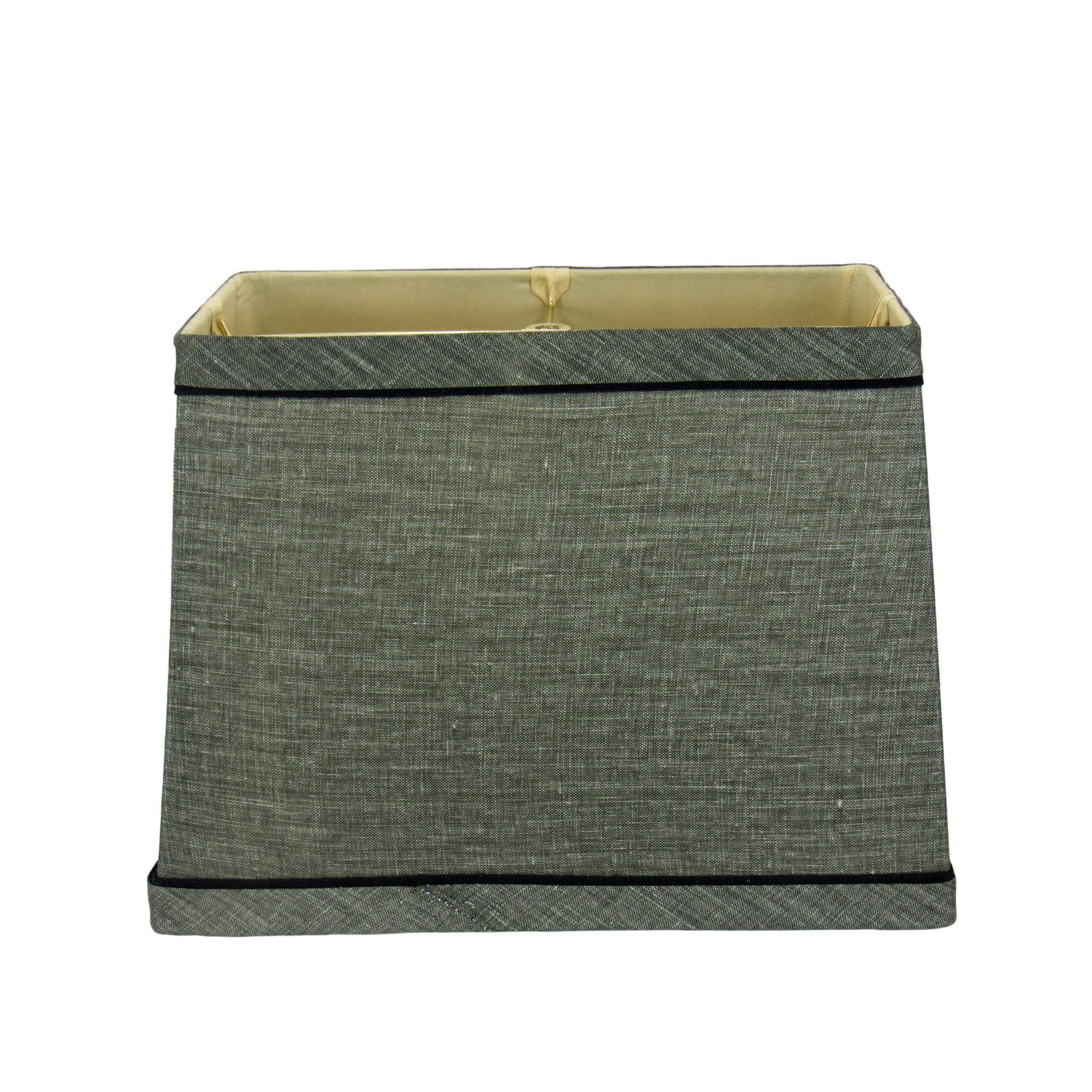 Ebern Designs Gray Rectangle Lamp Shade | Wayfair