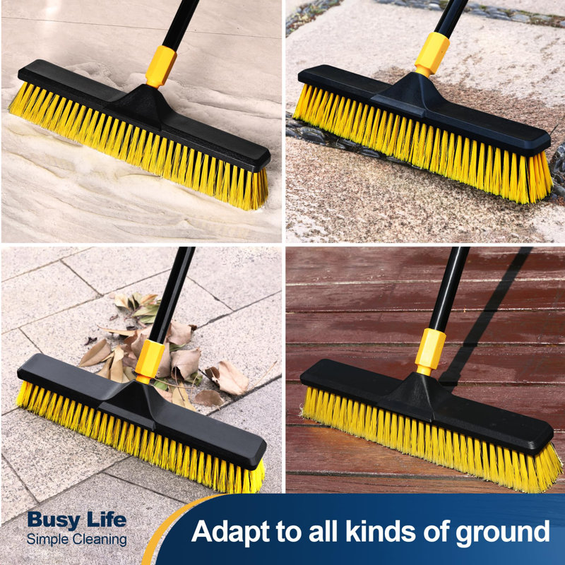 FAST APPLIANCES LLC Adjustable Push Brooms | Wayfair