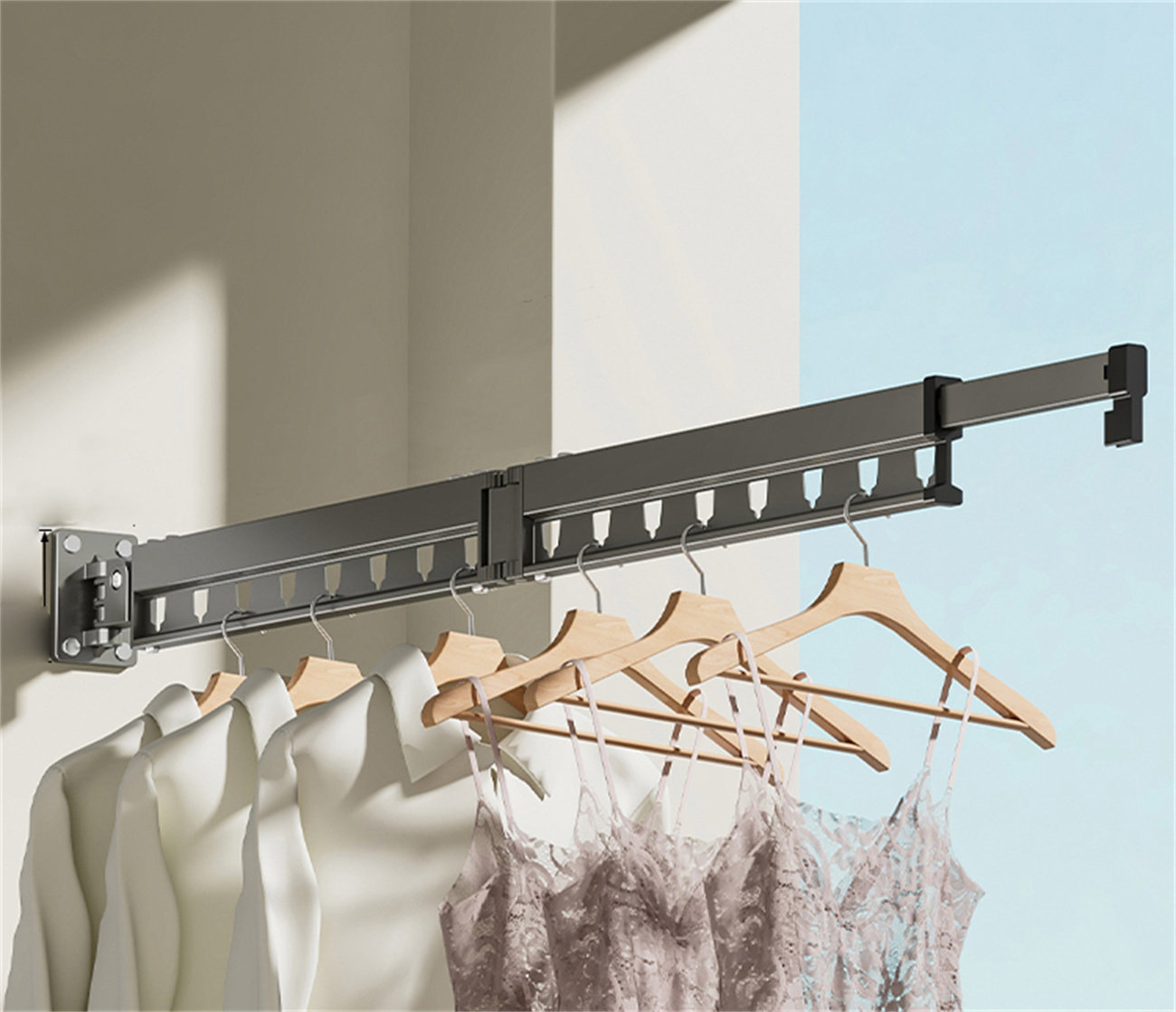 Meta Tarmor Invisible Folding Clothes Rack | Wayfair