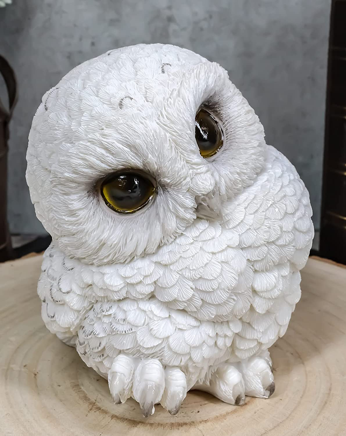 Redwood Rover Loehr Ebros Adorable Snowy Tundra Baby Owl Wobble ...
