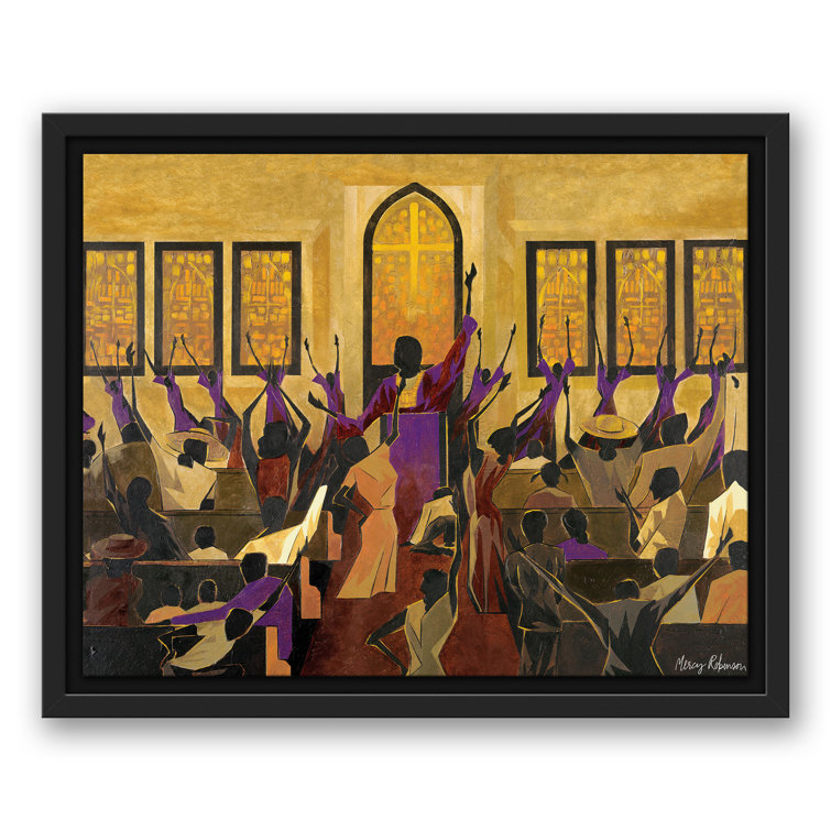 Red Barrel Studio® " Gospel Church Song " on Canvas - Wayfair Canada