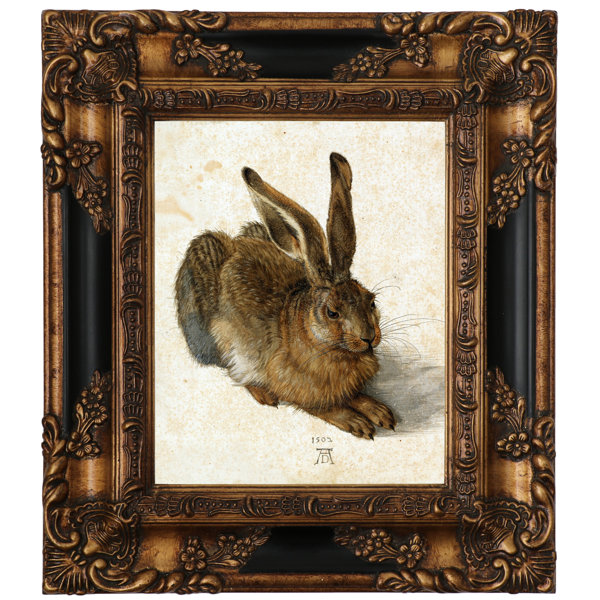 Alcott Hill® Hare - The Rabbit 1502 Framed On Canvas by Albrecht Dürer ...