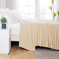 Yellow & Gold Blankets & Throws You'll Love | Wayfair