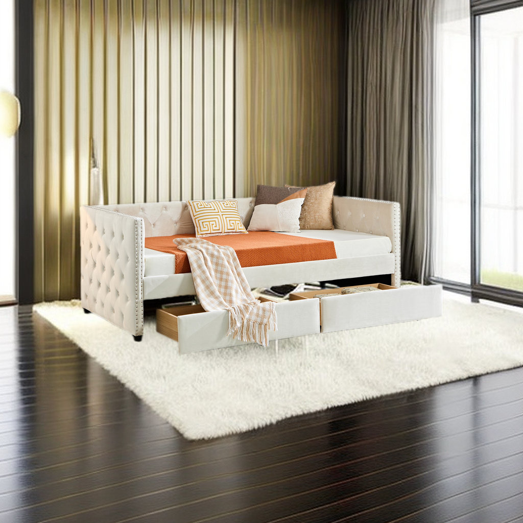 House of Hampton® Jocabeth Upholstered Daybed | Wayfair