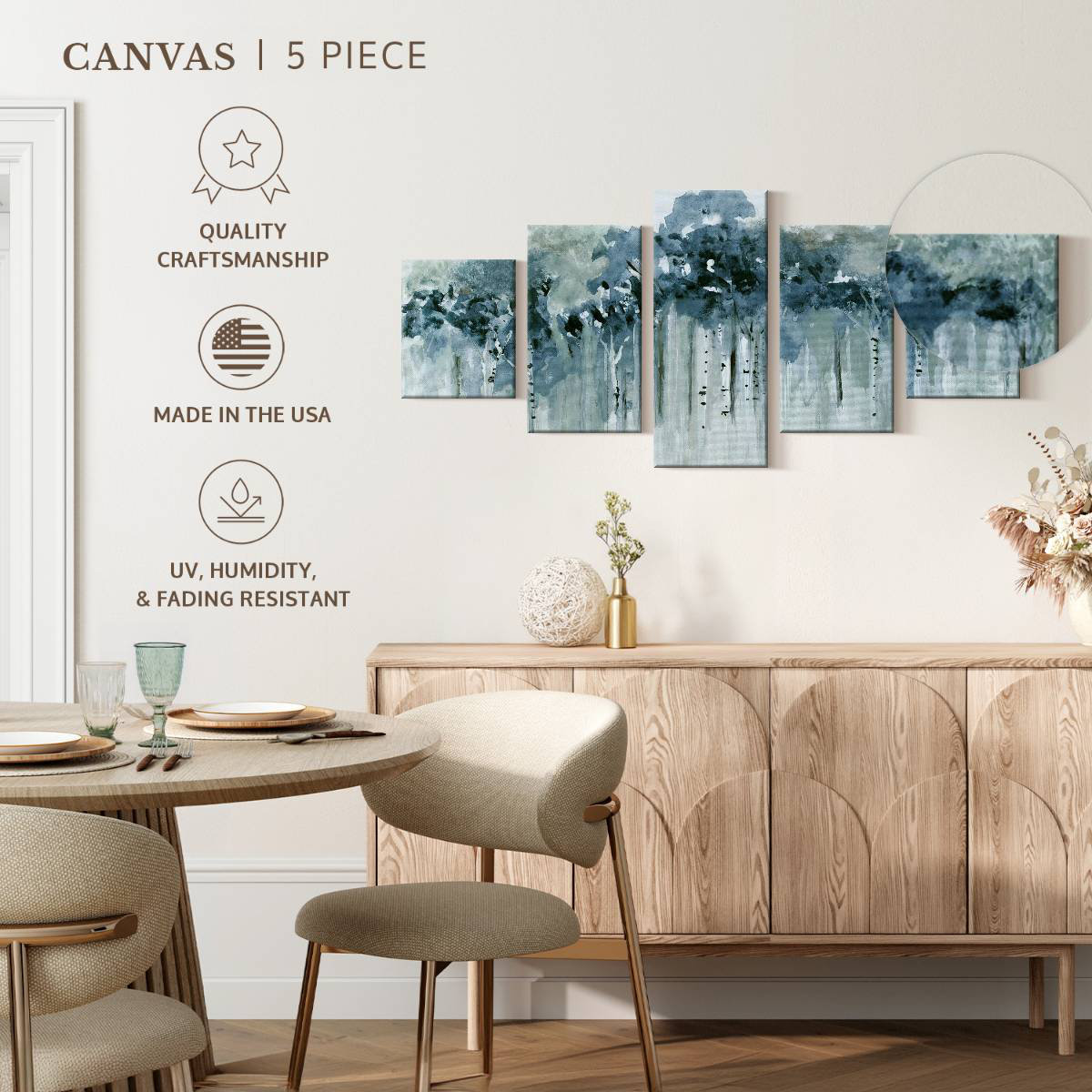 Ivy Bronx Blue Birch Morning | Wayfair