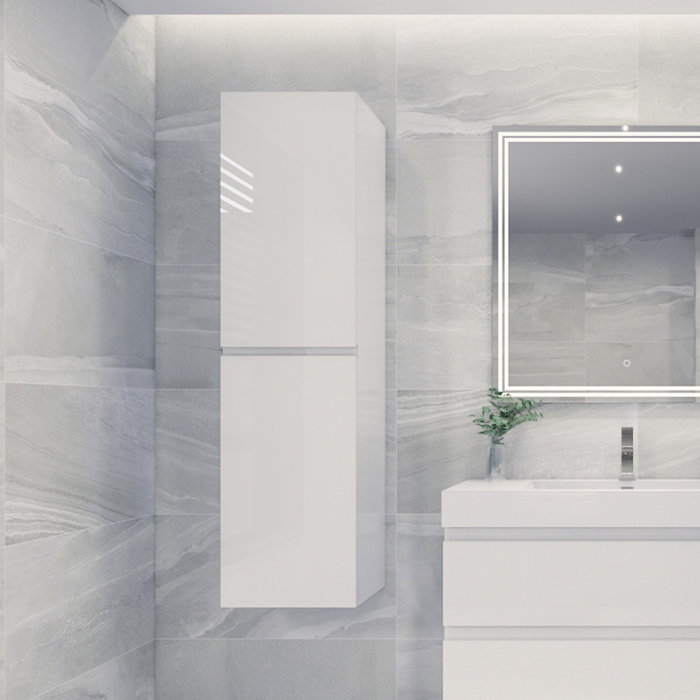 Hokku Designs Blas Wall Linen Cabinet & Reviews | Wayfair