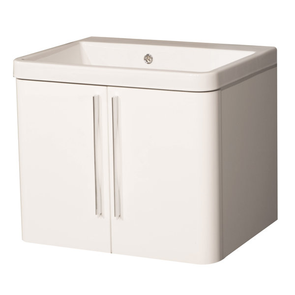 Ebern Designs Damione Wall Hung Single Vanity Unit | Wayfair.co.uk