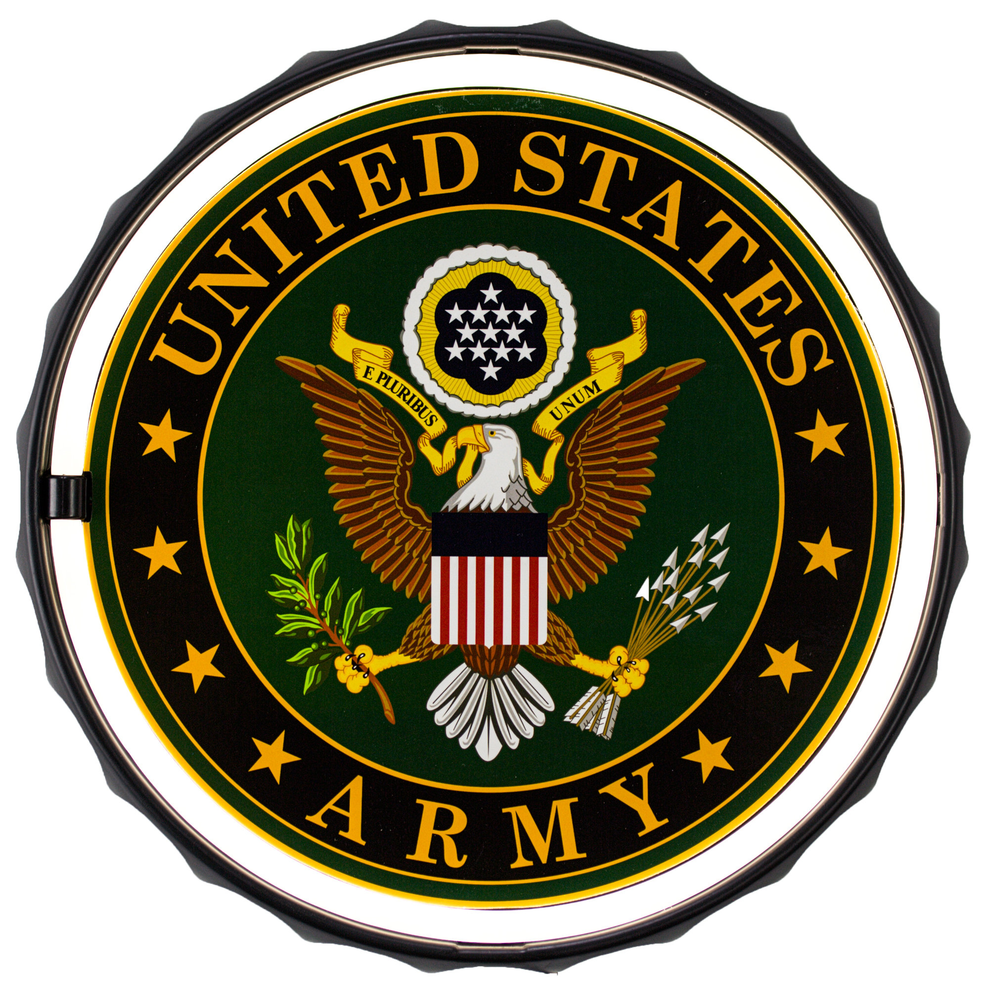 Trinx United States Army LED Neon Light Sign - 12" x 12" x 1.5" | Wayfair