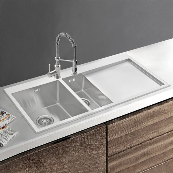 Belfry Kitchen Langport 1.5 Bowl Insert Kitchen Sink | Wayfair.co.uk