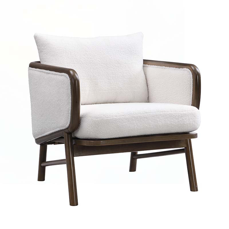 George Oliver Sherpa Fabric Armchair | Wayfair