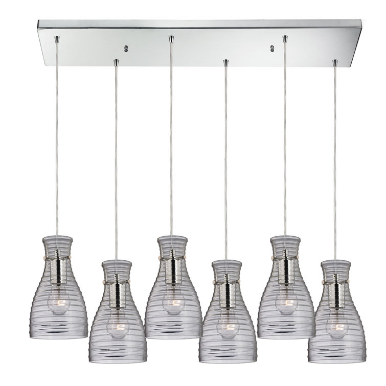 Latitude Run® Cathina 6 - Light Kitchen Island Pendant | Wayfair