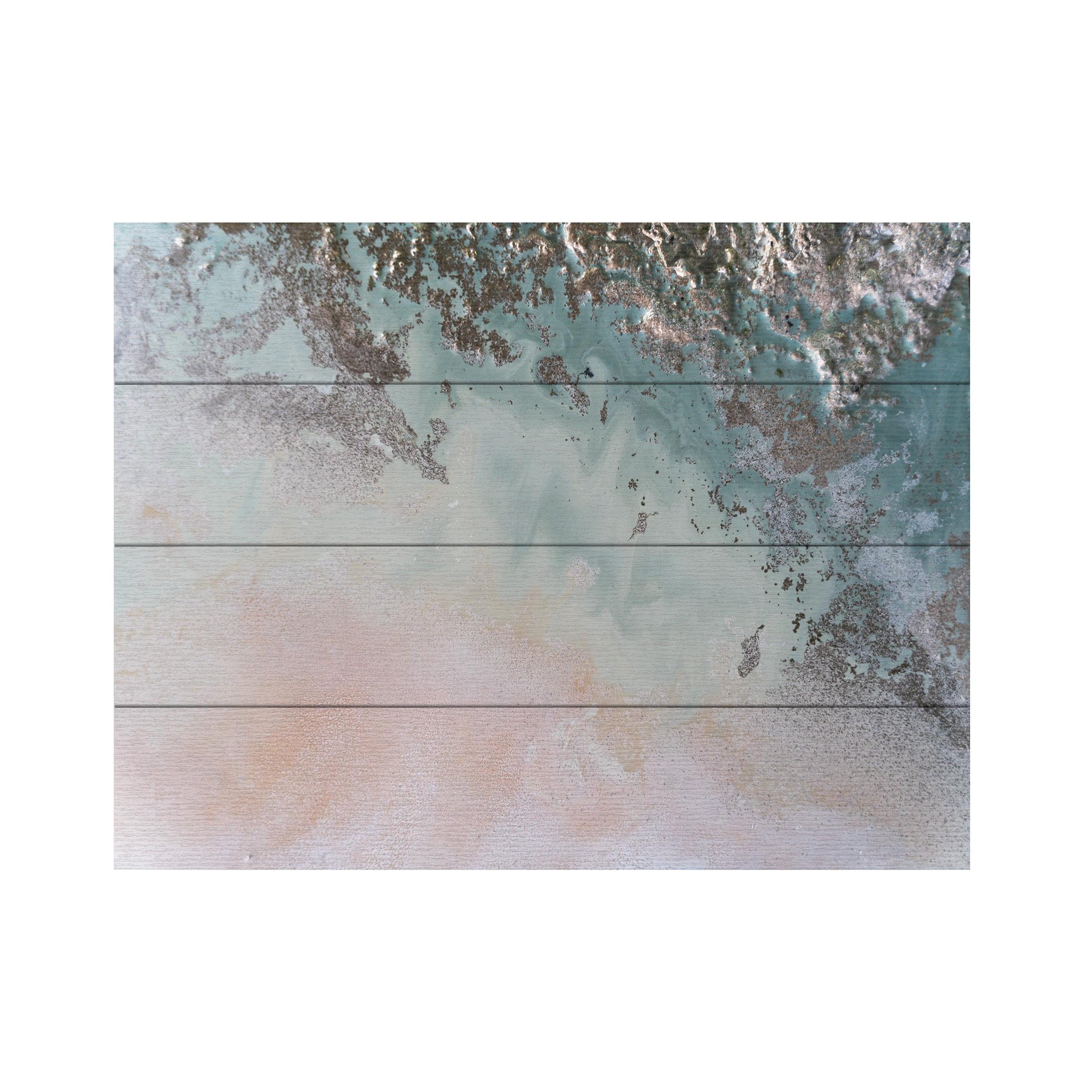 Winston Porter Boundless On Wood by Petra Meikle De Vlas Print | Wayfair