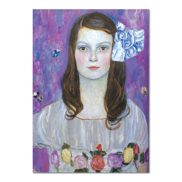 Mercer41 Close-up Of Maida Primavesi by Gustav Klimt - No Frame ...