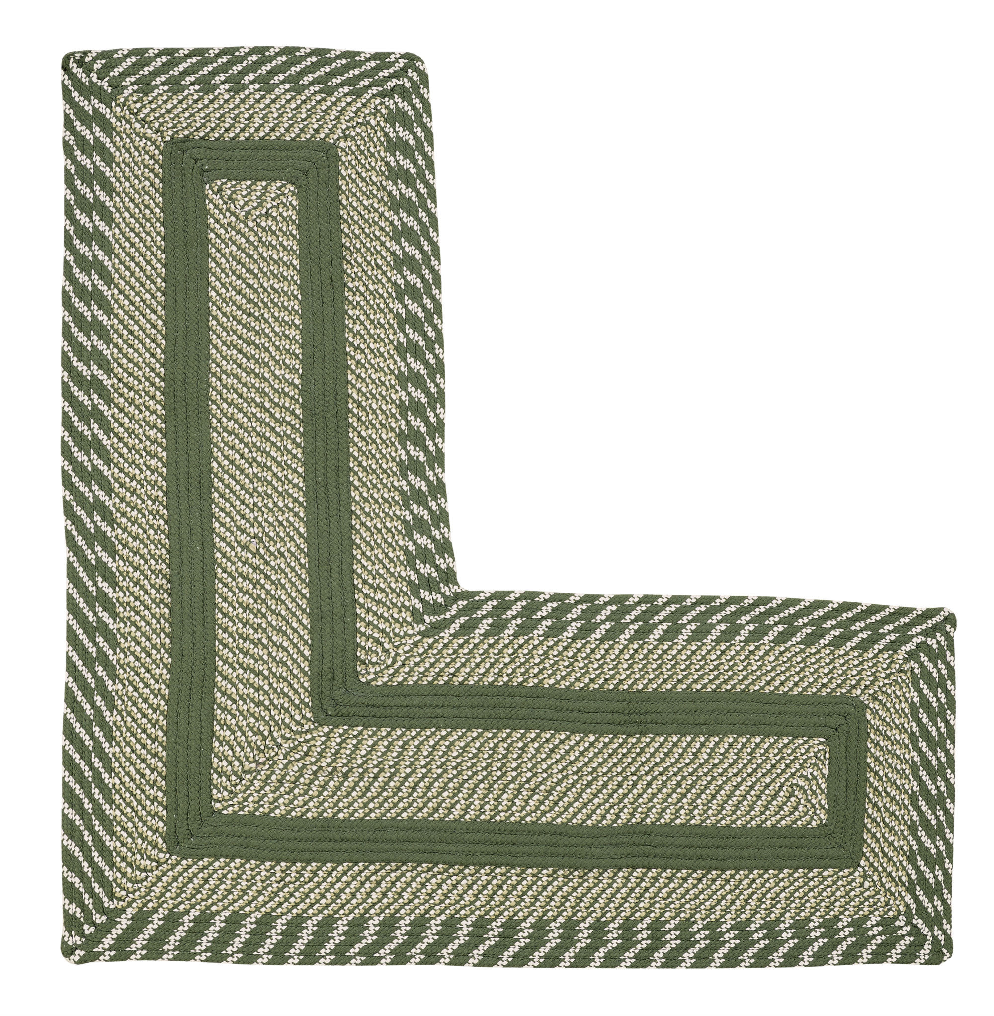 August Grove® Camillah Braided Sage Green Rug | Wayfair
