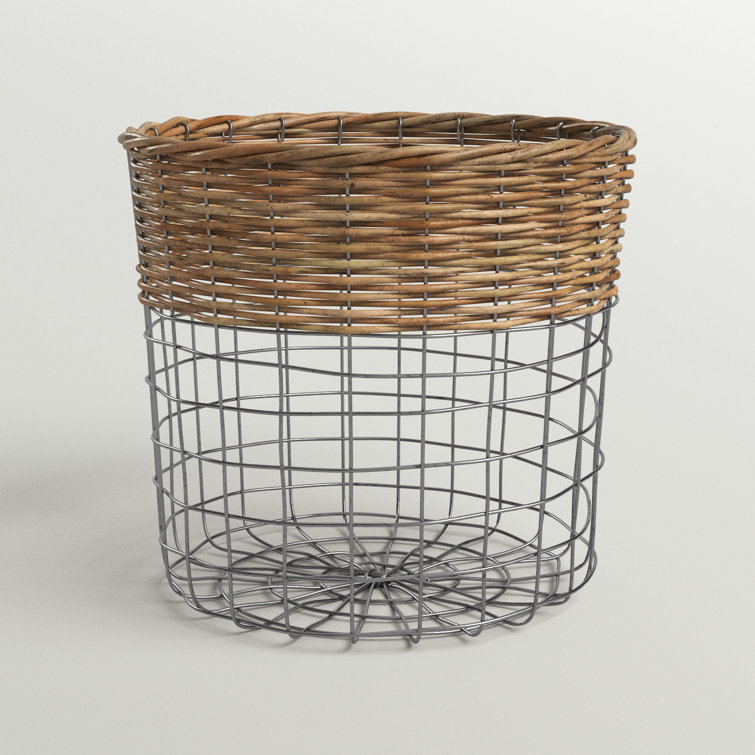 Sand & Stable Round Wire Basket & Reviews - Wayfair Canada