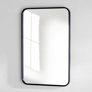 Sabine Metal Rounded Rectangle Wall Mirror & Reviews | Joss & Main