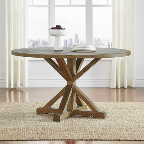Wood Round Dining Tables You'll Love | Wayfair