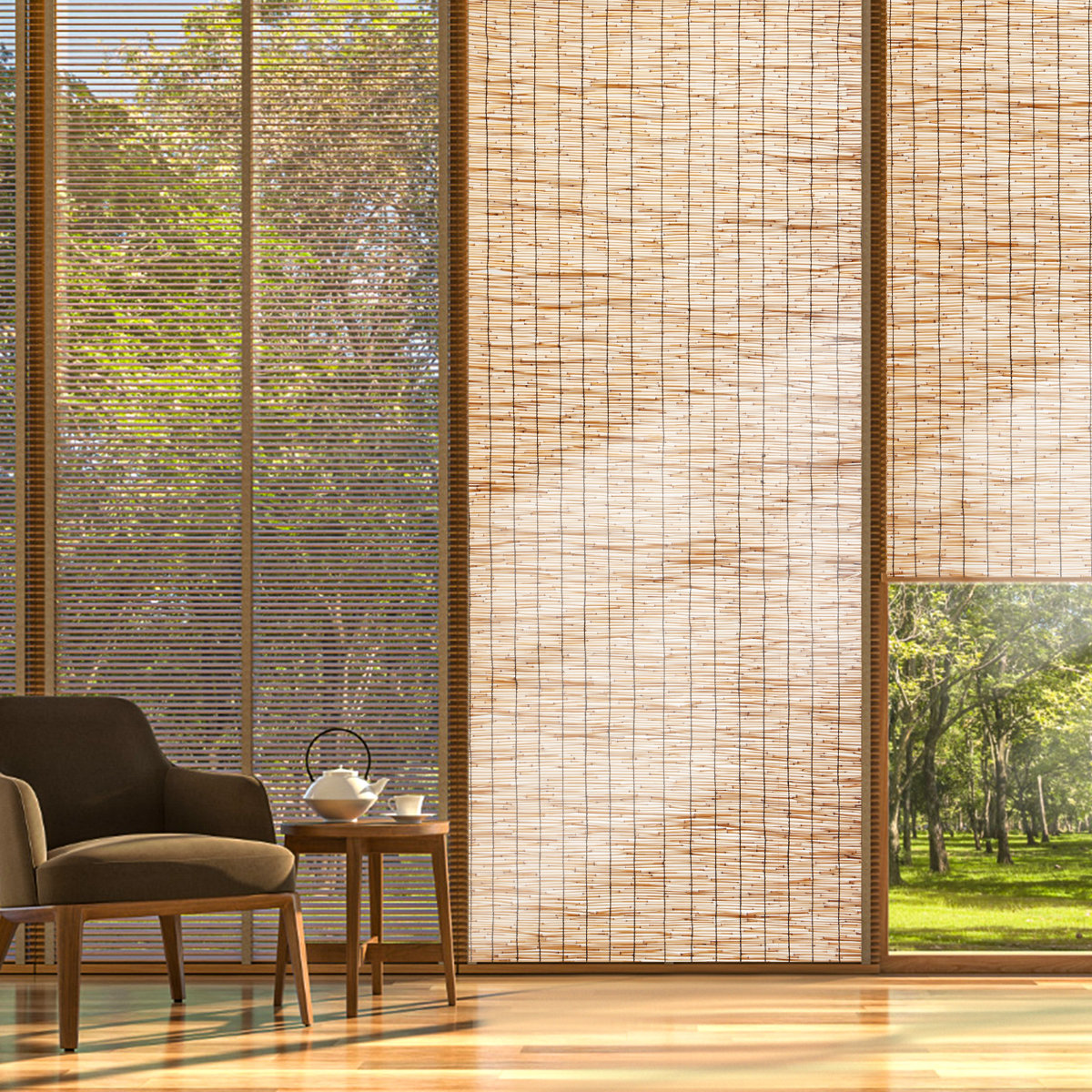 VEVOR Reed Fence Backyard Landscaping Privacy Blind Fencing Screen ...