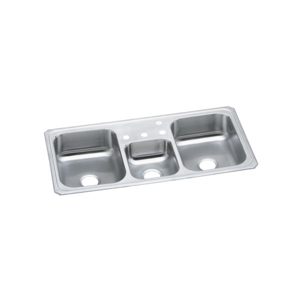 Triple Kitchen Sinks You'll Love | Wayfair