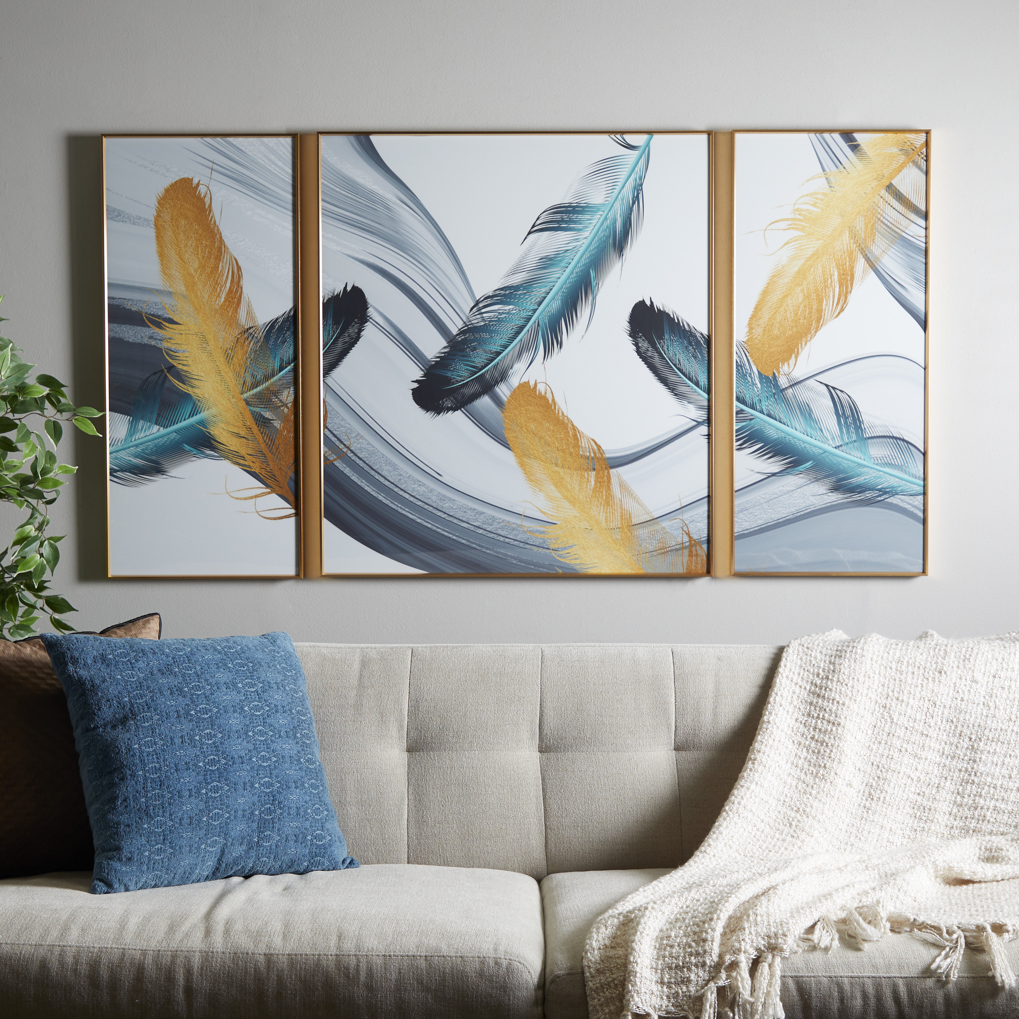Cosmoliving By Cosmopolitan Contemporary Framed Wall Art - Wayfair Canada
