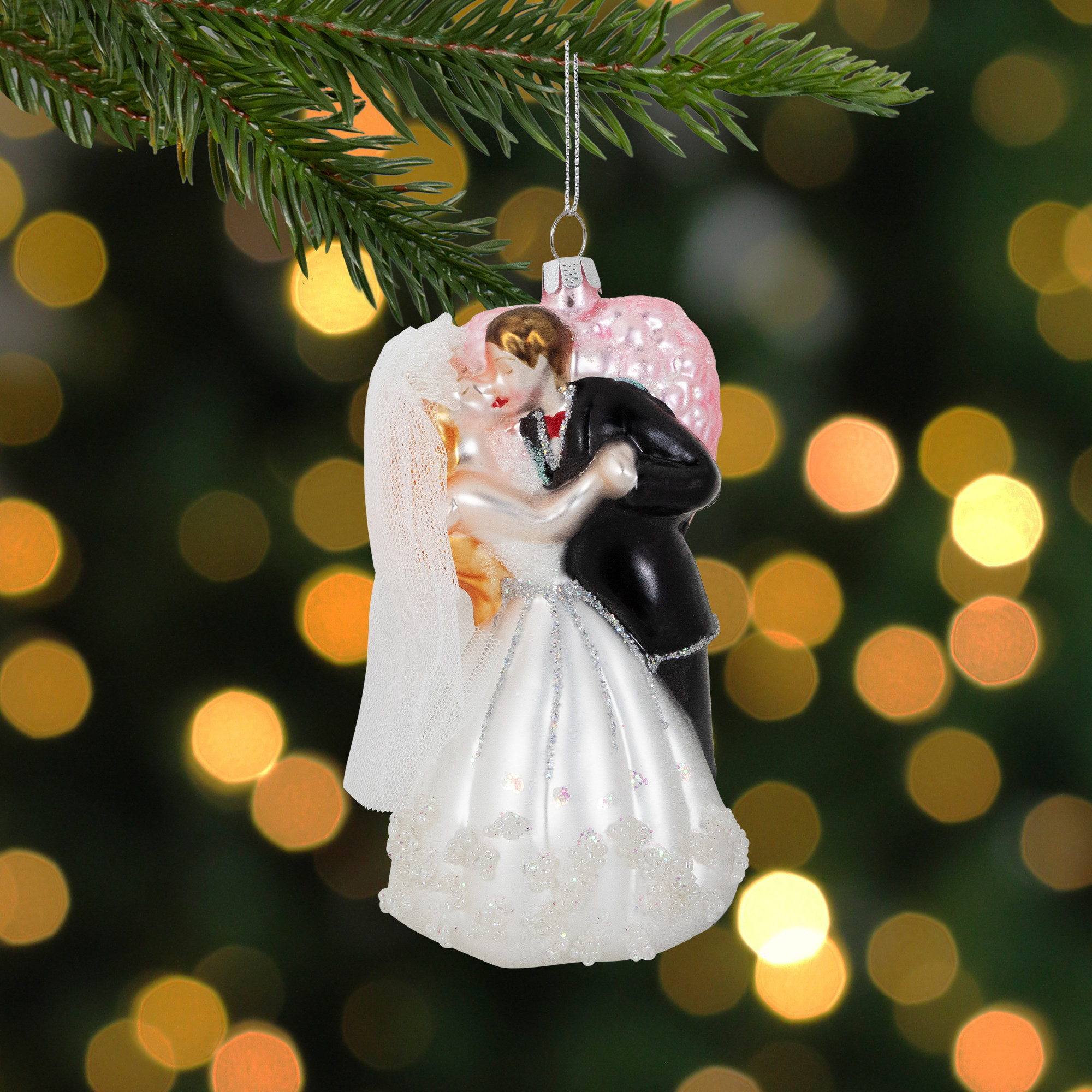Wedding christmas ornament 60 photos - Astyledwedding.com