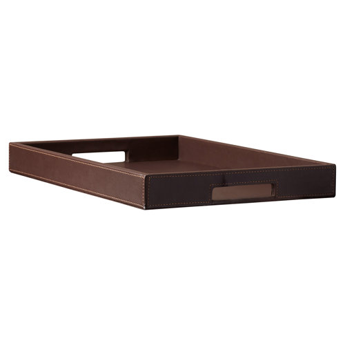 Wayfair | Leather & Faux Leather Decorative Trays You'll Love in 2024