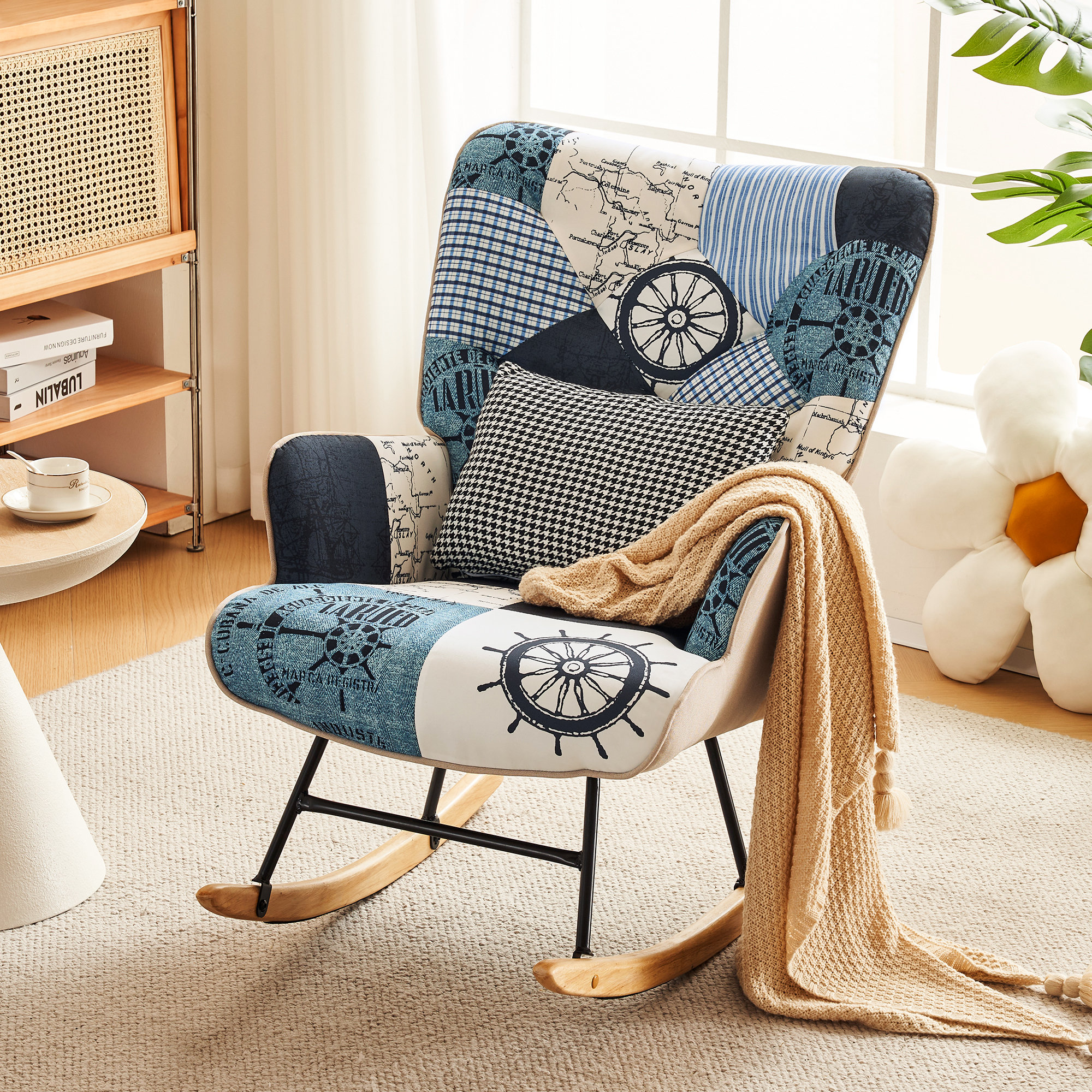 Corrigan Studio® Landric Rocking Chair & Reviews | Wayfair