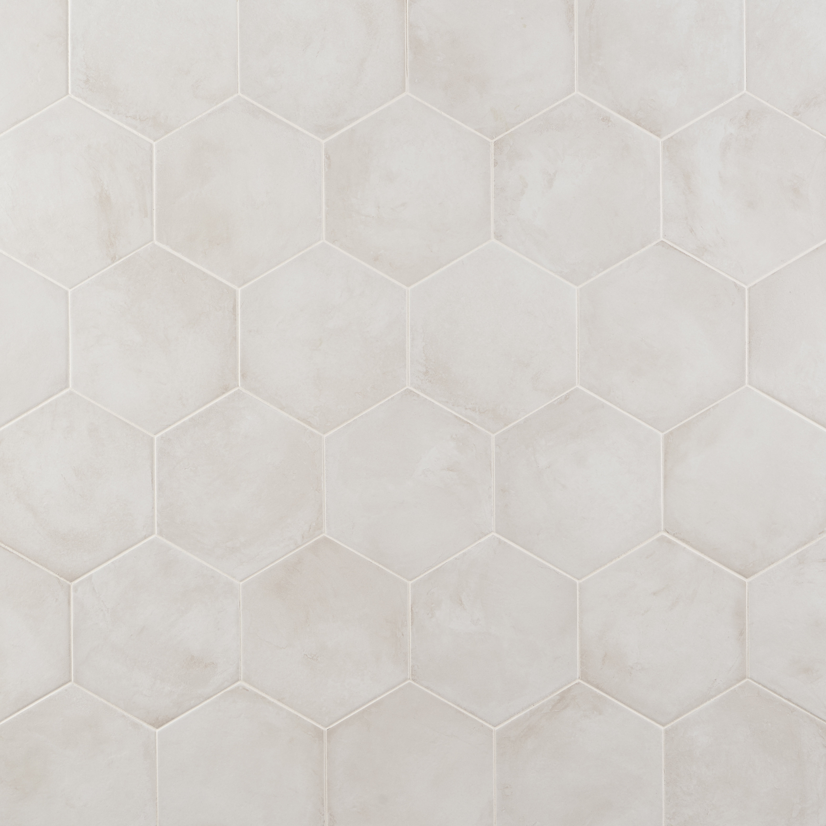 Bond Tile Dash 8.5 in. x 9.84 in. Matte Hexagon Porcelain Floor and ...