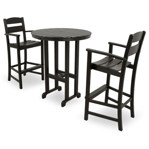 Ivy Terrace Classics 3-Piece Round Bar Set & Reviews | Wayfair